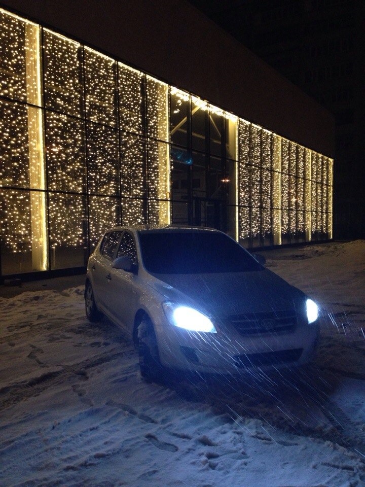 ксенон 6000 и немного фоток) — KIA Ceed (1G), 1,4 л, 2007 года ...