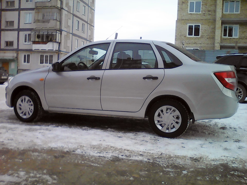 Установил сигнализацию. — Lada Гранта (1G), 1,6 л, 2014 года | аксессуары | DRIVE2