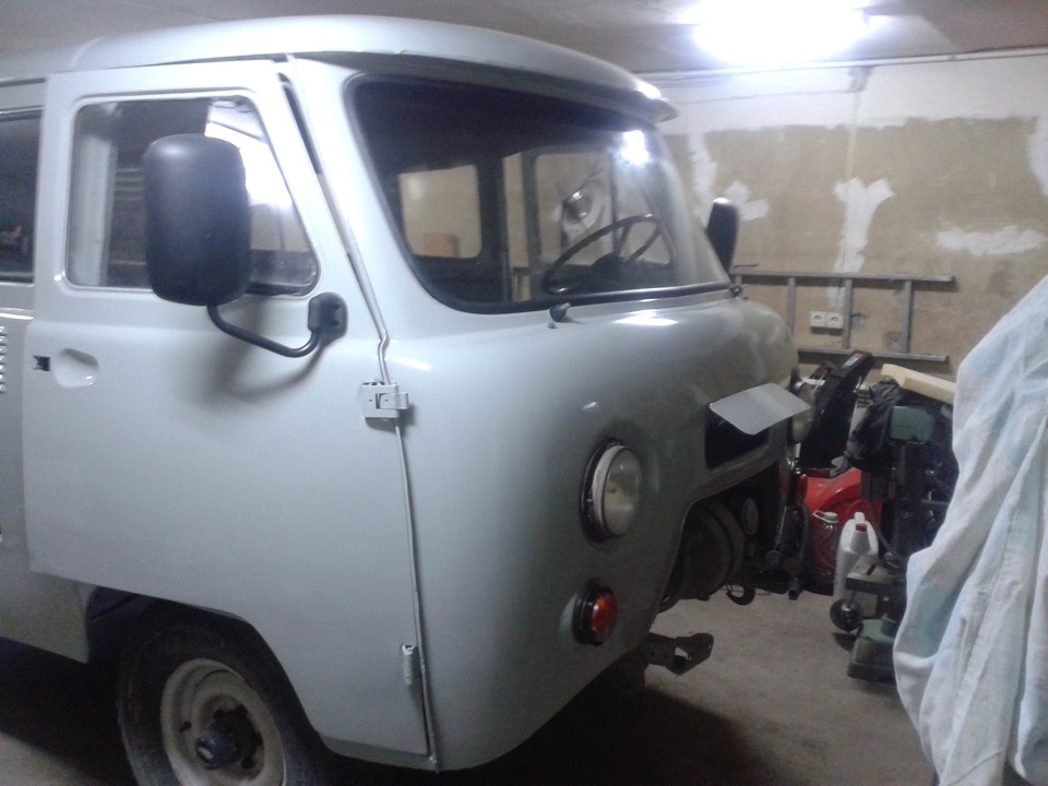 Ну вот и покрасился — УАЗ 3909, 2,9 л, 2003 года | кузовной ремонт | DRIVE2