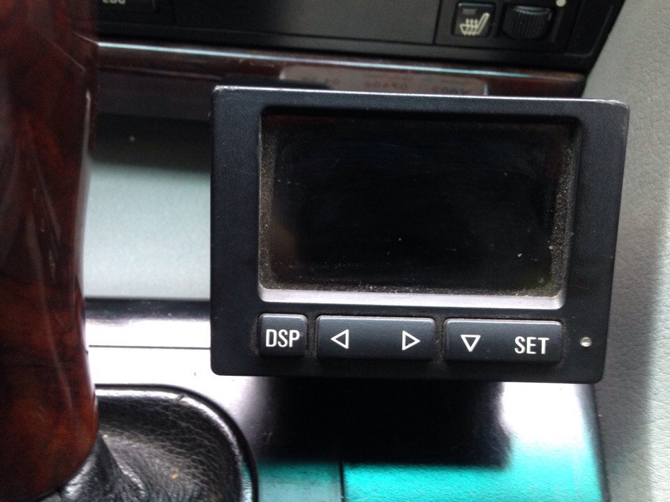 Кнопки в ключ + Монитор DSP — BMW 7 series (E38), 2,5 л, 1995 года ...