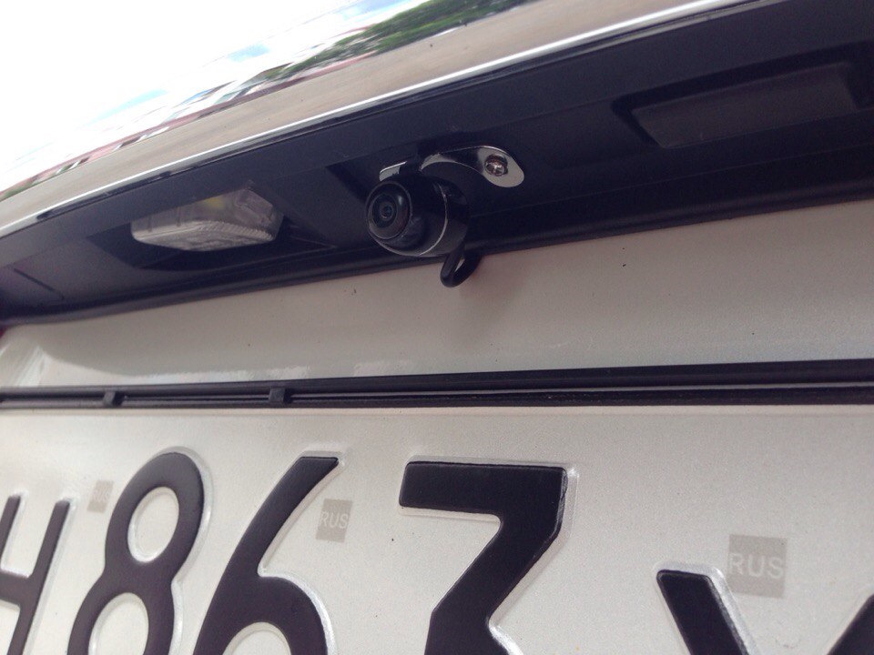 Камера заднего вида Incar — Mazda 6 (3G) GJ, 2 л, 2014 года | тюнинг ...