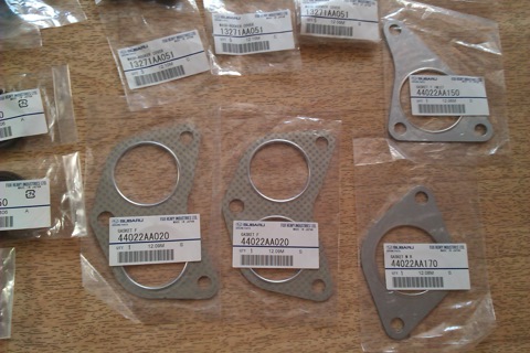 44022AA170 Прокладка глушителя SUBARU | Запчасти на DRIVE2