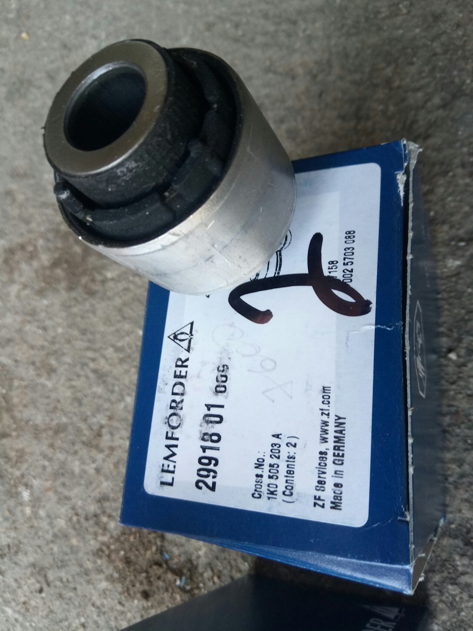 По маленьку затариваемся на ремонт ходовки — Volkswagen Passat B6, 2 л ...