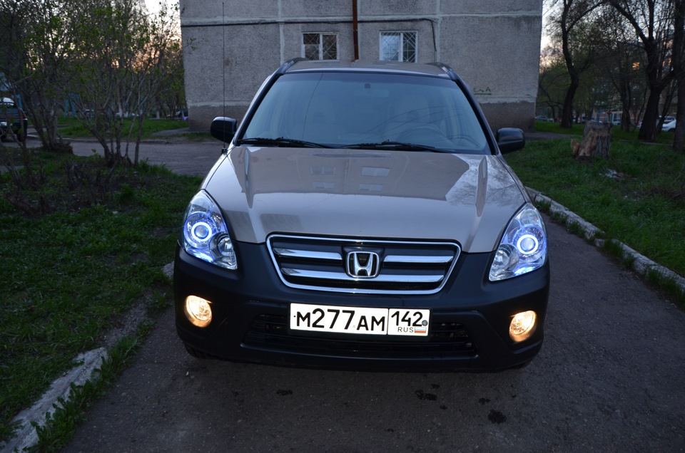 Ну вот все и установлено. — Honda CR-V (RD4/RD5/RD6/RD7), 2,4 л, 2005 ...