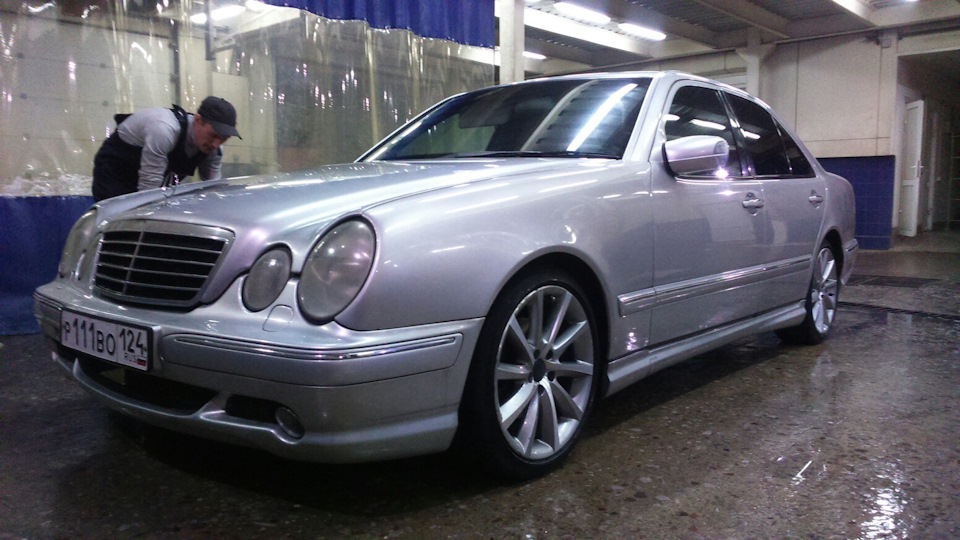 AMG пакет на E320 — Mercedes-Benz E-Class (W210), 3,2 л, 2000 года | стайлинг | DRIVE2