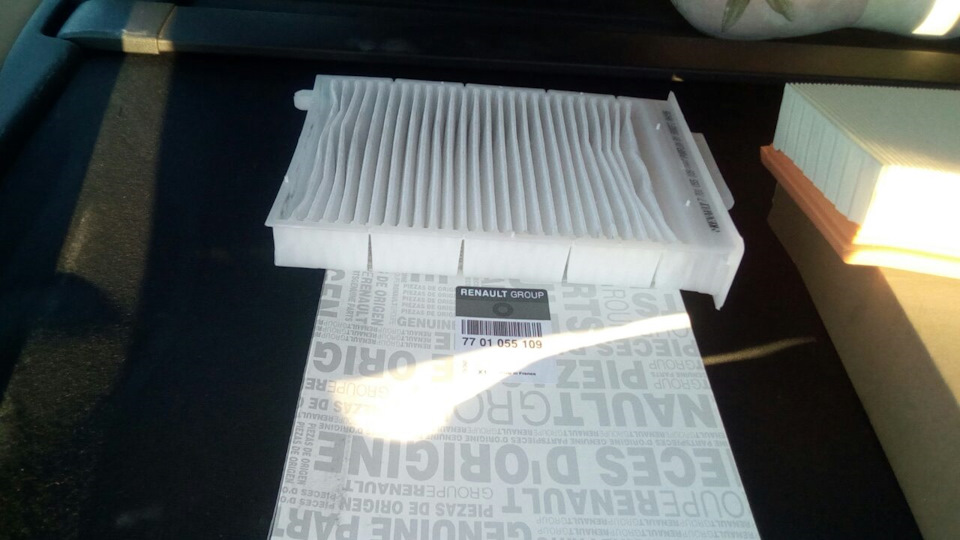 7701055109 Фильтр салона RENAULT | Запчасти на DRIVE2
