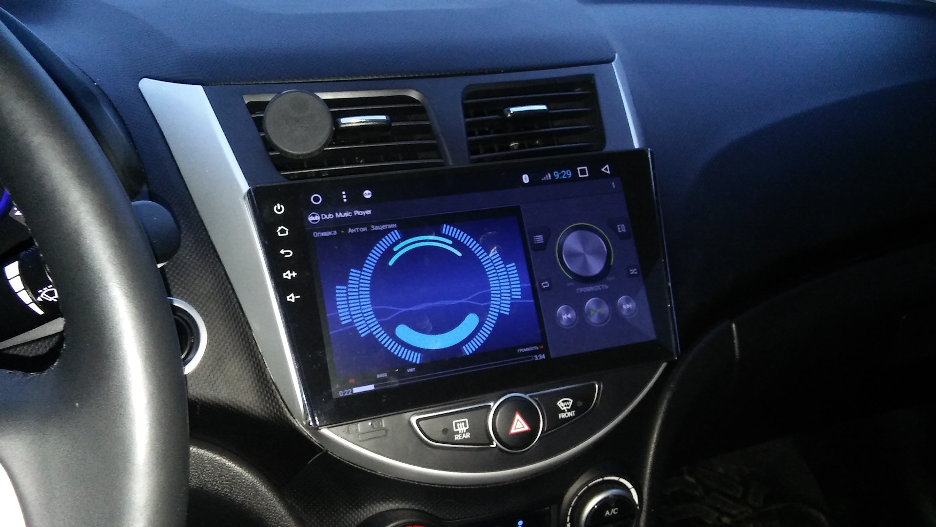 Гу андроид infidini — Hyundai Solaris, 1,6 л, 2016 года | автозвук | DRIVE2