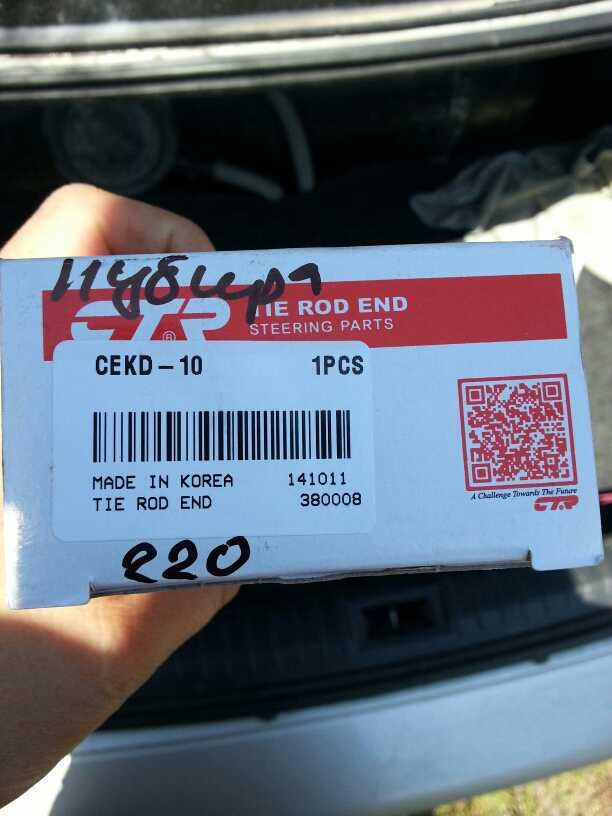 CEKD-10 рулевой наконечник Нубира — Daewoo Nubira I, 1,6 л, 1998 года | своими руками | DRIVE2