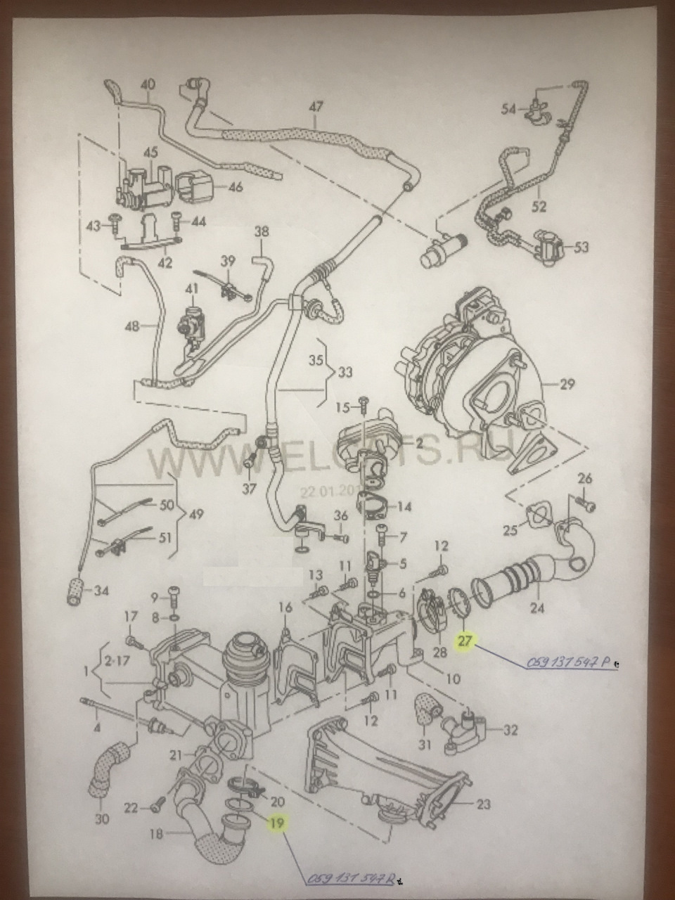 Часть 1 — Разборка. Устранение течи антифриза в развале двигателя CRCA ...