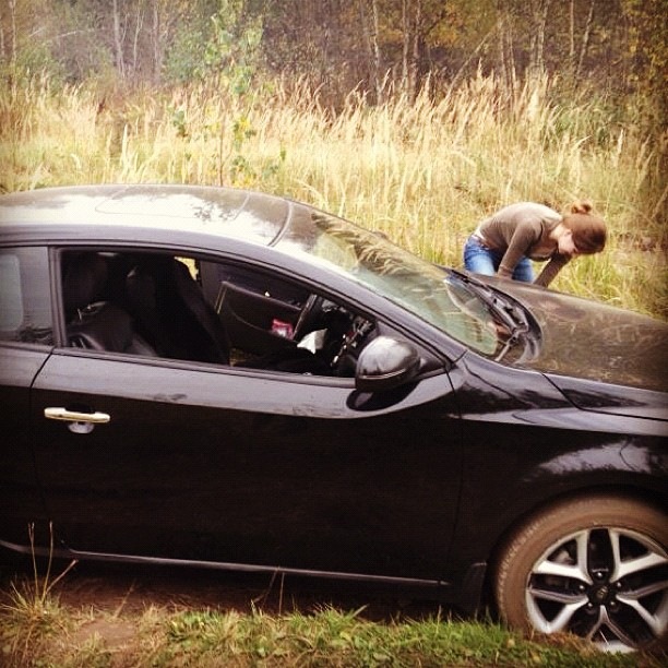 Пытаюсь откопать машину #drive2 #koup — DRIVE2