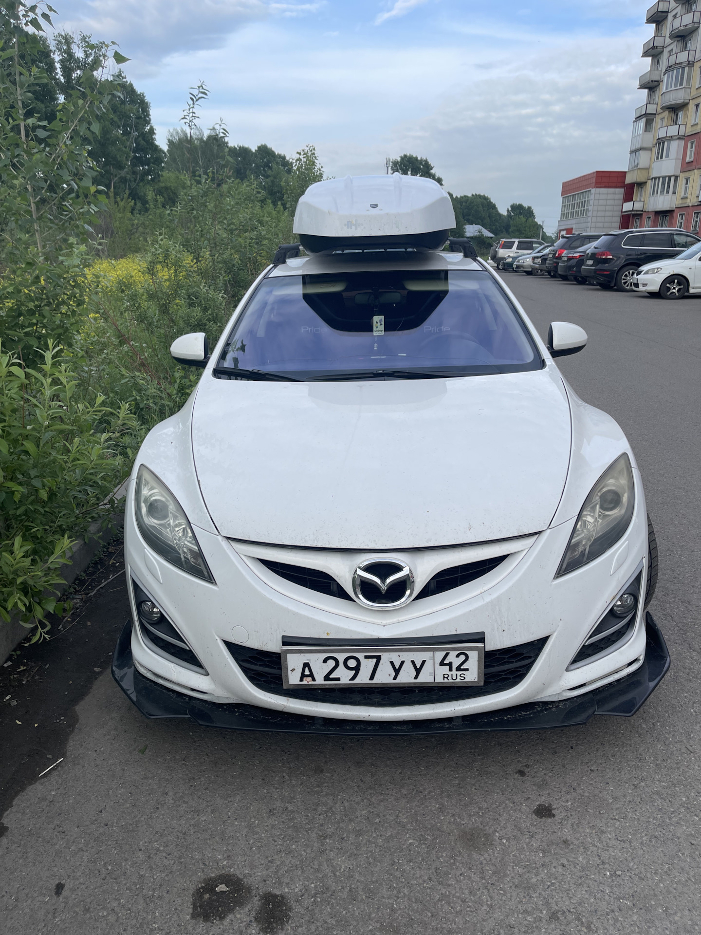 8️⃣ Атермальная пленка на лобовое стекло — Mazda 6 (2G) GH, 1,8 л, 2011 ...