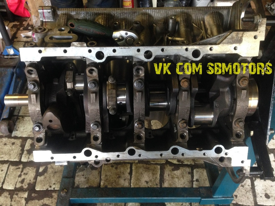 Ремонт двигателя BMW N62B44 E53, Задиры в 6 и 2 цилиндре — LSVMotors на ...