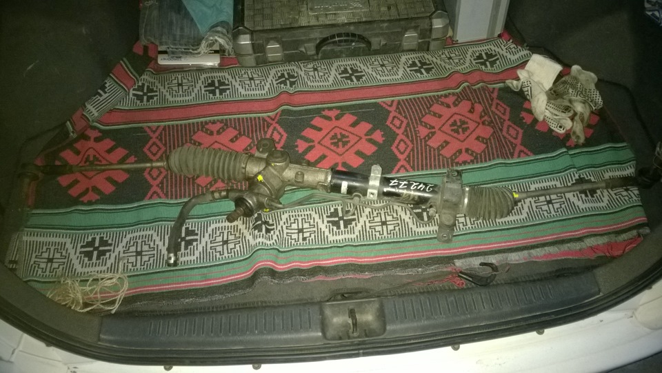 Замена ремня ГРМ, рулевой рейки. — Toyota Caldina (210), 2 л, 1999 года ...