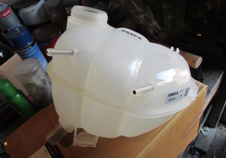 Замена термостата и бочка охж. — Opel Vectra B, 2 л, 1998 года | своими ...