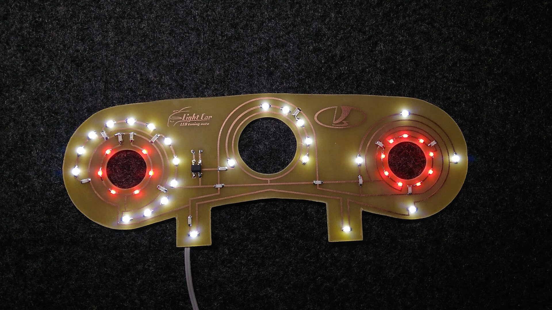 светодиодная плата в блок климата Lada Kalina Granta — Light Car-LED ...