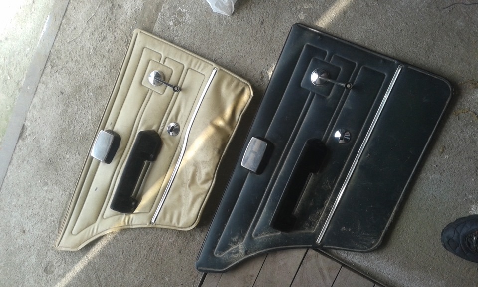 Помогите определиься с цветом дверных карт. — Lada 21013, 1,2 л, 1987 года | другое | DRIVE2