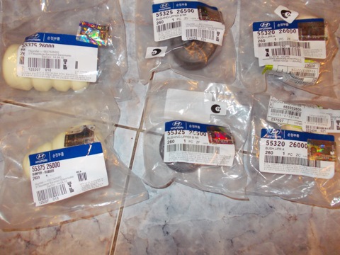 5532526500 Втулка амортизатора KIA HYUNDAI | Запчасти на DRIVE2