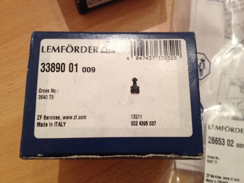 2665302 Тяга (стойка) стабилизатора LEMFORDER | Запчасти на DRIVE2