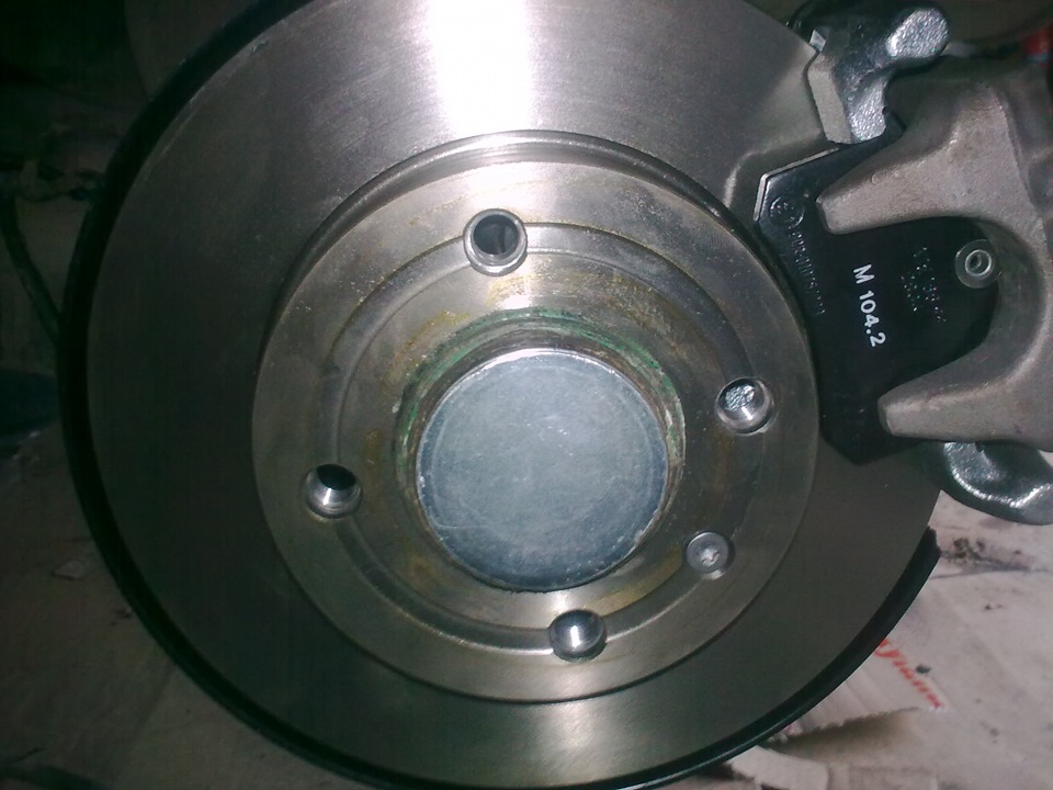 Переход на задние дисковые тормоза. часть 2 — Volkswagen Passat B3, 1,8 ...