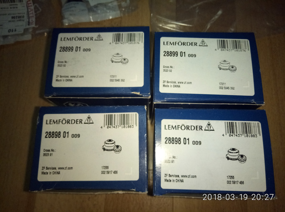 Замена передних сайленблоков — Peugeot 308 SW (1G), 1,6 л, 2008 года ...