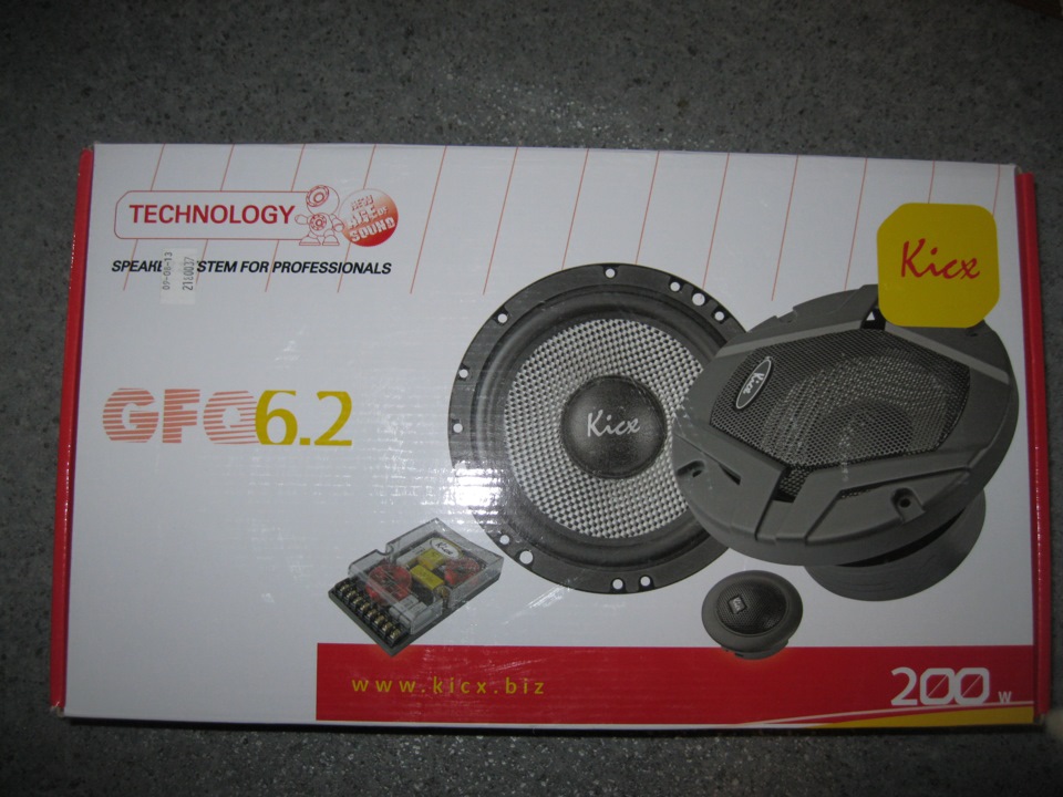 фронт kicx 6.2 GFQ. — DRIVE2