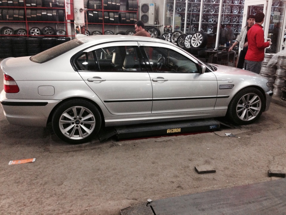 Новые диски R18 — BMW 3 series (E46), 2,2 л, 2002 года | тюнинг | DRIVE2