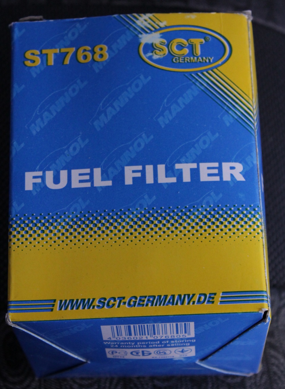 ST768 Фильтр топливный SCT | Запчасти на DRIVE2