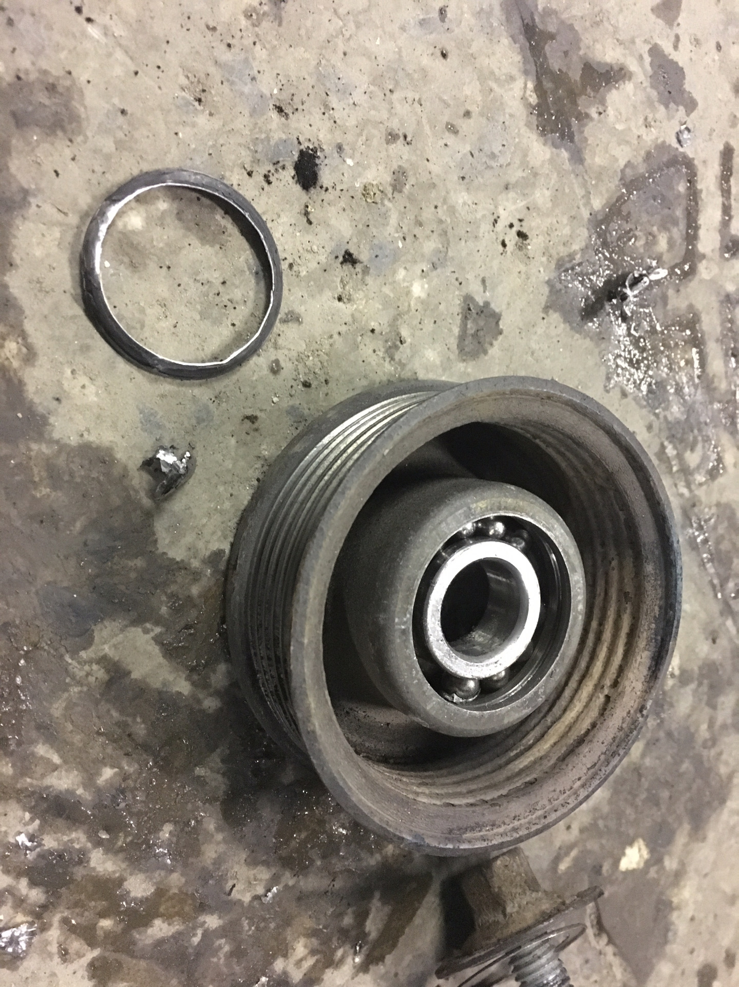 Ремень навесного оборудования. Ролики — Mazda Verisa, 1,5 л, 2005 года ...