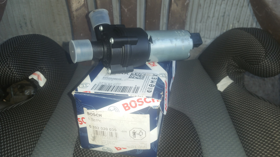 0392020039 Дополнительный водяной насос BOSCH | Запчасти на DRIVE2