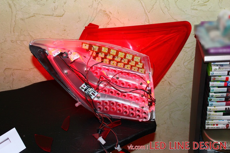 Ремонт задней альтернативной оптики Шевроле Круз. — DRIVE2