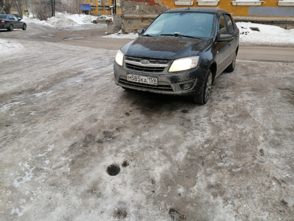 Перебрал двигатель, замена поршневой на 124 — Lada Гранта Лифтбек (1G ...