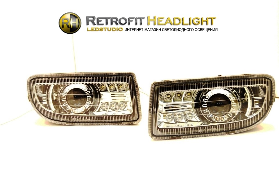 Биксеноновые противотуманные фары TOYOTA LANDCRUISER 100 (98-) — Ledstudio на DRIVE2