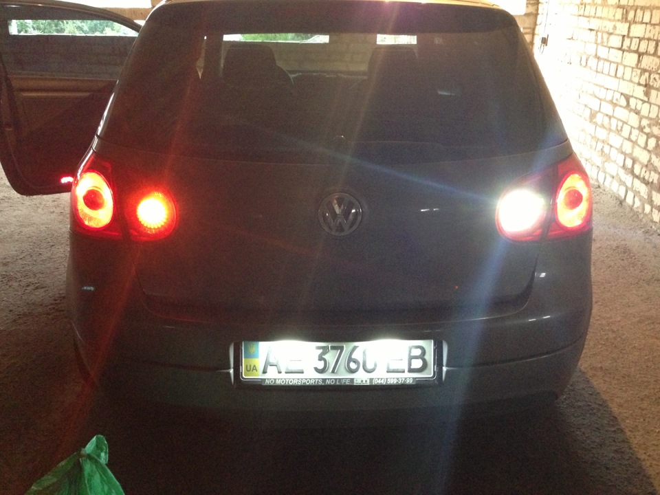 LED Reverse (Fog) Light — Volkswagen Golf Mk5, 9,9 л, 2008 года ...