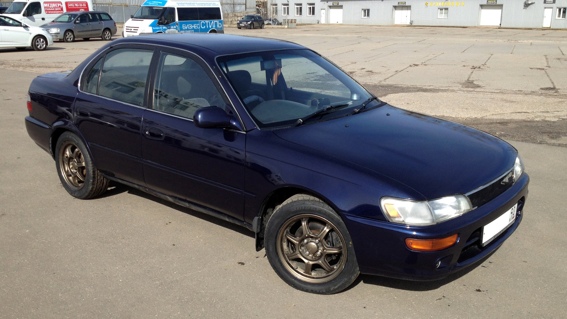 Toyota Corolla (100) 1.6 бензиновый 1994 | AE104 FullTime 4WD на DRIVE2
