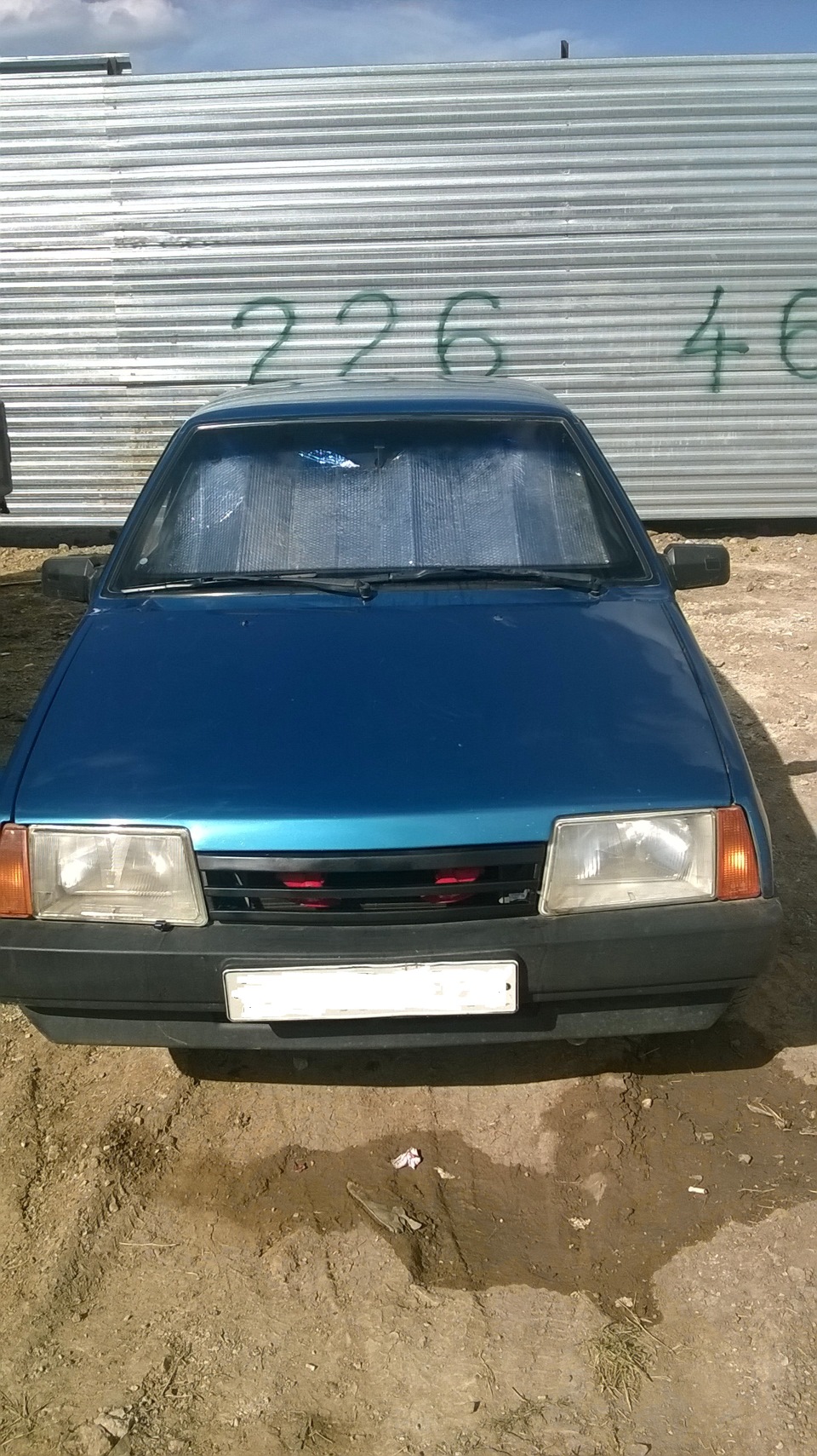 Решетка радиатора — Lada 21099, 1,5 л, 1998 года | тюнинг | DRIVE2