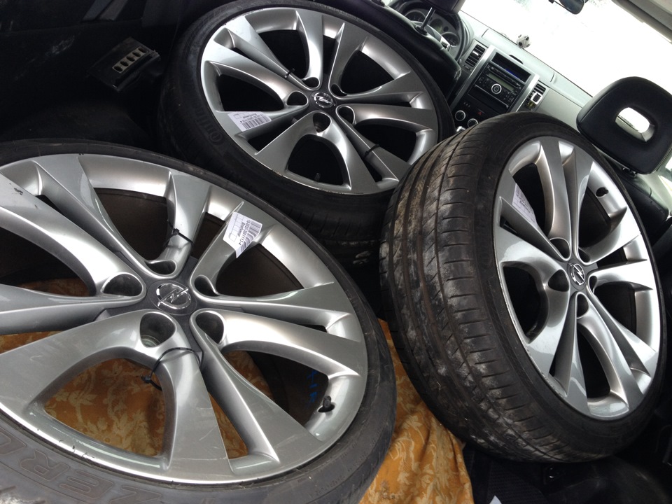 Пришли колесья — Opel Insignia (1G), 2 л, 2010 года | колёсные диски ...