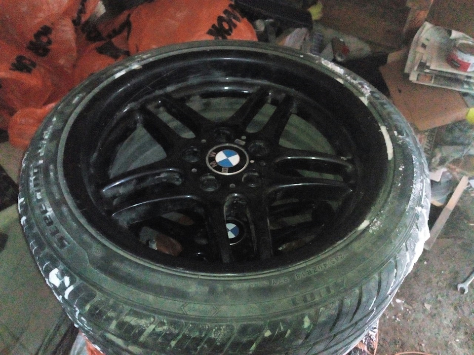 37стиль ///M Parallel Spoke R18. — BMW 5 series (E39), 2,8 л, 1998 года ...