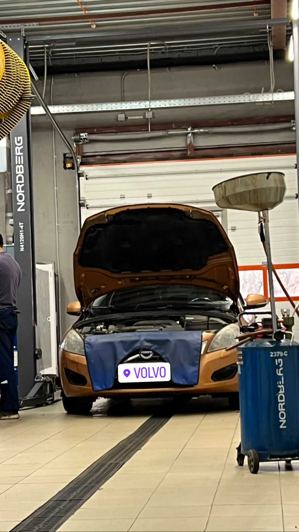 Техническое обслуживание — Volvo S60 (2G), 2 л, 2012 года | плановое ТО | DRIVE2