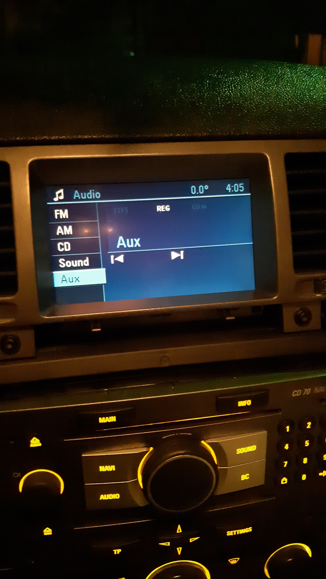 Установка CID и CD70 NAVI — Opel Vectra C, 1,8 л, 2007 года | автозвук ...