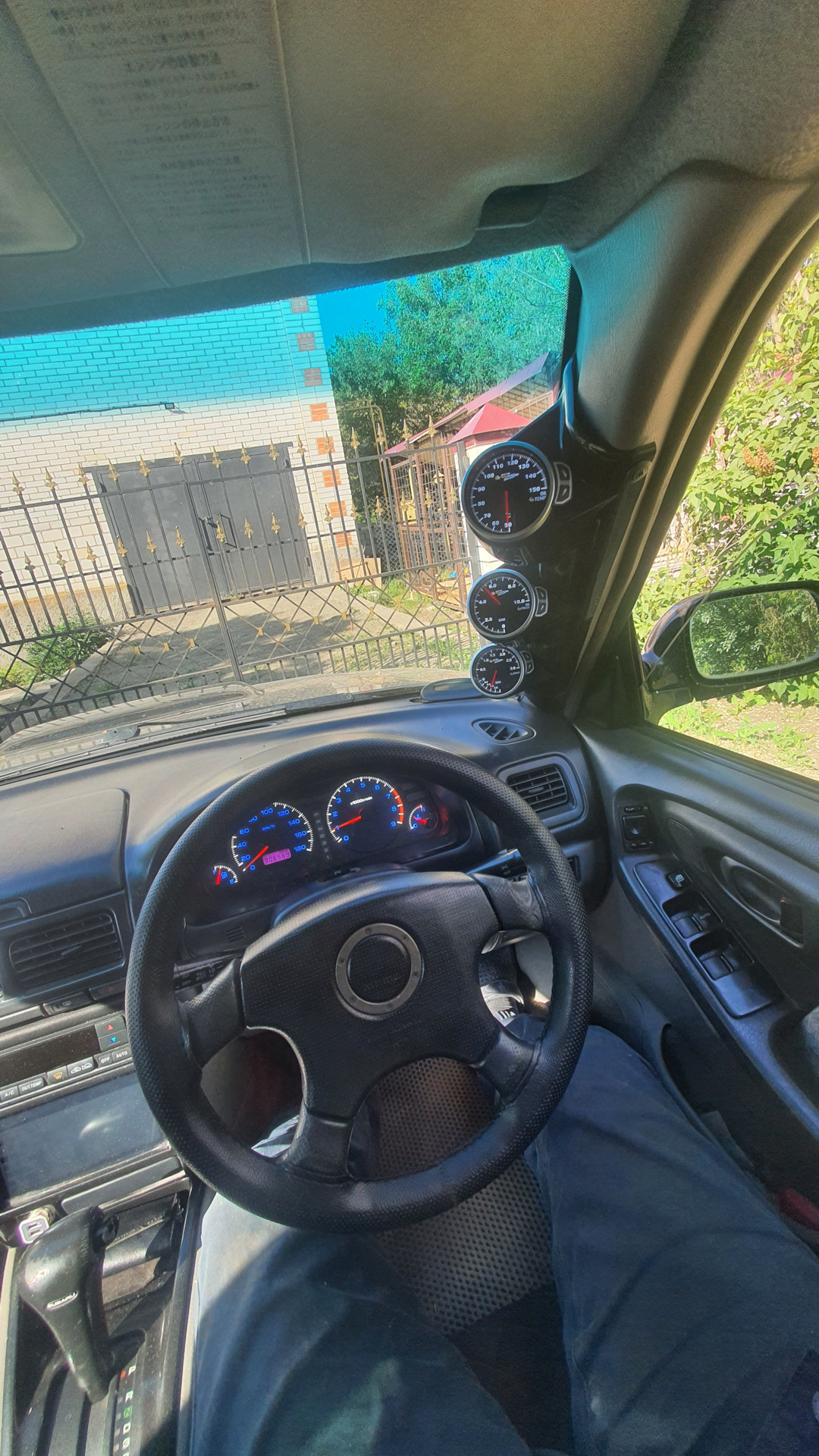 Датчики shadow — Subaru Forester (SF), 2 л, 1998 года | тюнинг | DRIVE2