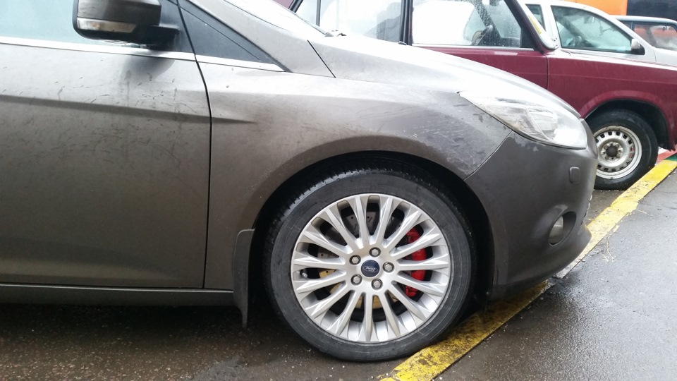 Тормоза с фокус СТ — Ford Focus Hatchback III, 2 л, 2012 года | тюнинг ...