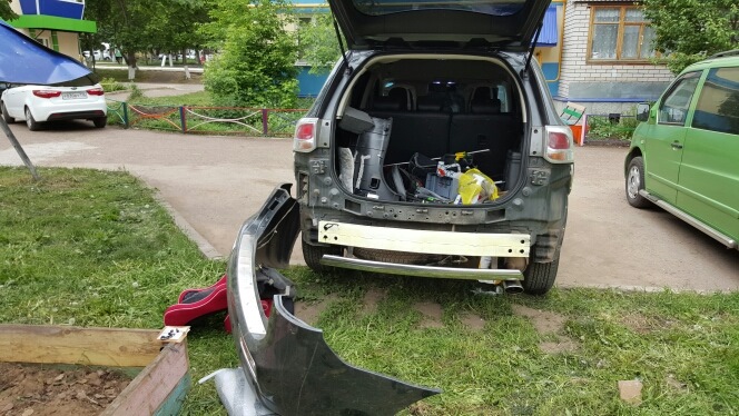 уселитель заднего бампера + активация скрытых функцей — Mitsubishi ...