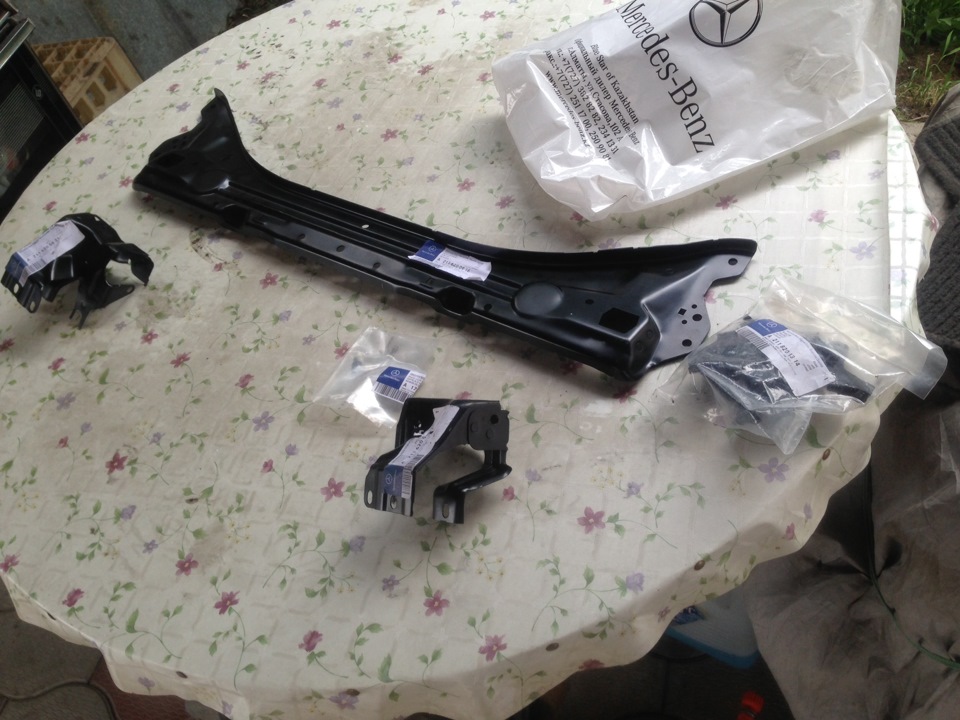 Новая порция запчастей. — Mercedes-Benz E-Class (W211), 2,6 л, 2003 ...