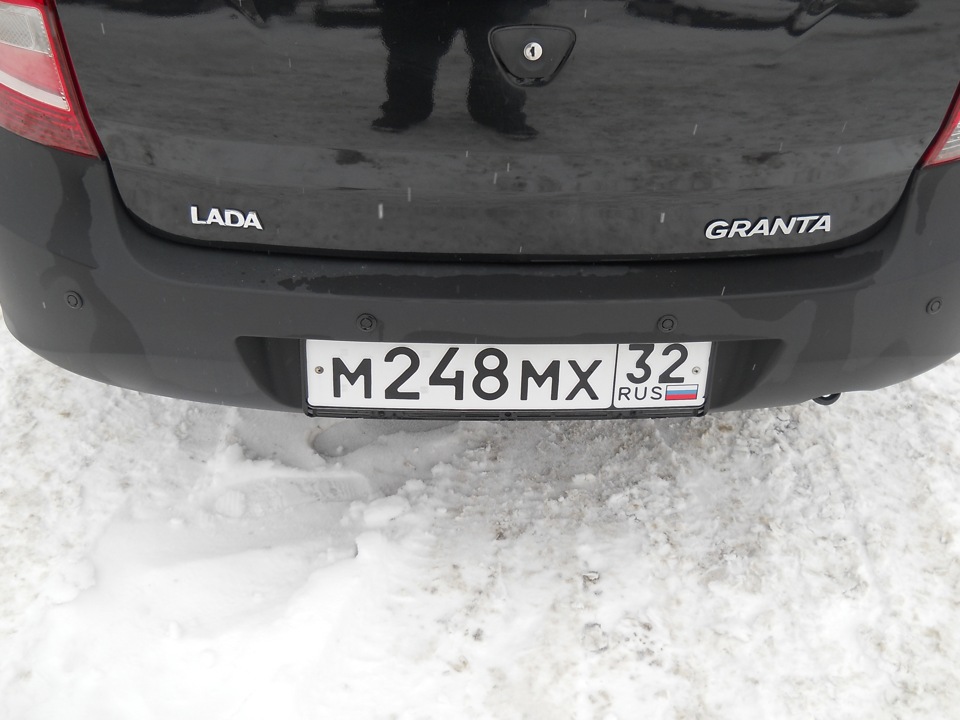 парктроник — Lada Гранта (1G), 1,6 л, 2012 года | электроника | DRIVE2