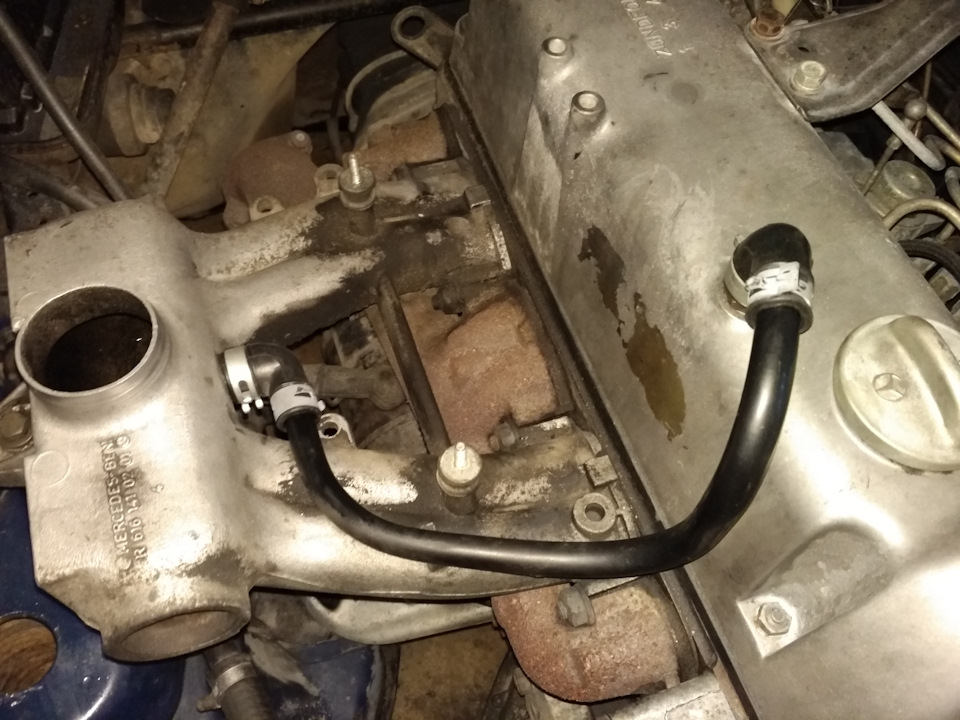 Работа перед спячкой — Mercedes-Benz W123, 2 л, 1983 года | своими ...