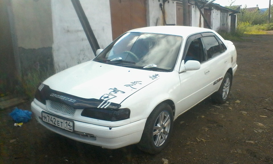 Новый взгляд — Toyota Sprinter (110), 1,6 л, 1997 года | стайлинг | DRIVE2