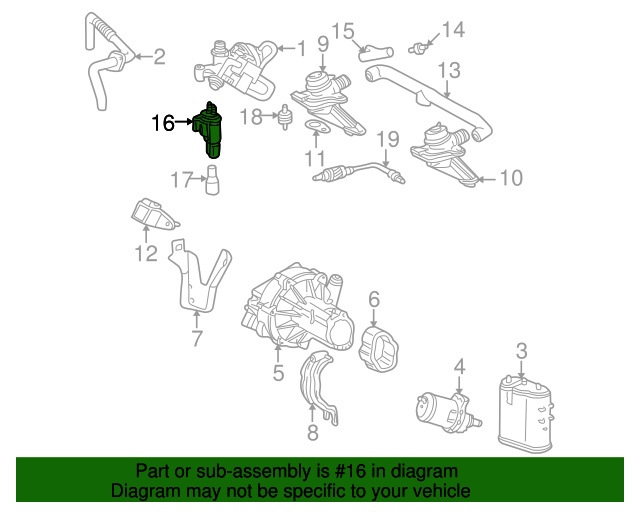 A0005003201 Электромагнитный клапан Mercedes | Запчасти на DRIVE2