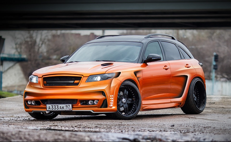 Рестайлинг part 2 — расширение)))! — Infiniti FX (1G), 3,5 л, 2008 года ...