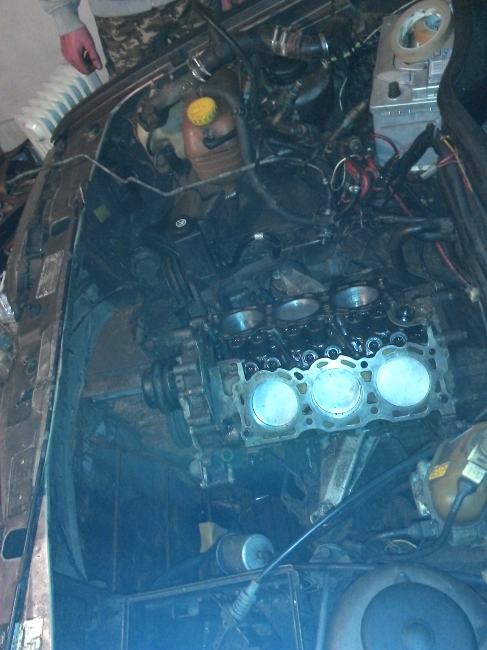 сборка Форда в процессе! — Ford Scorpio I, 2,9 л, 1985 года | своими ...