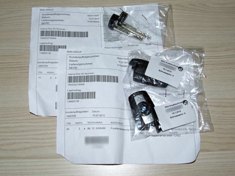 66129268488 Дистанционное радиоуправление PCA BMW | Запчасти на DRIVE2